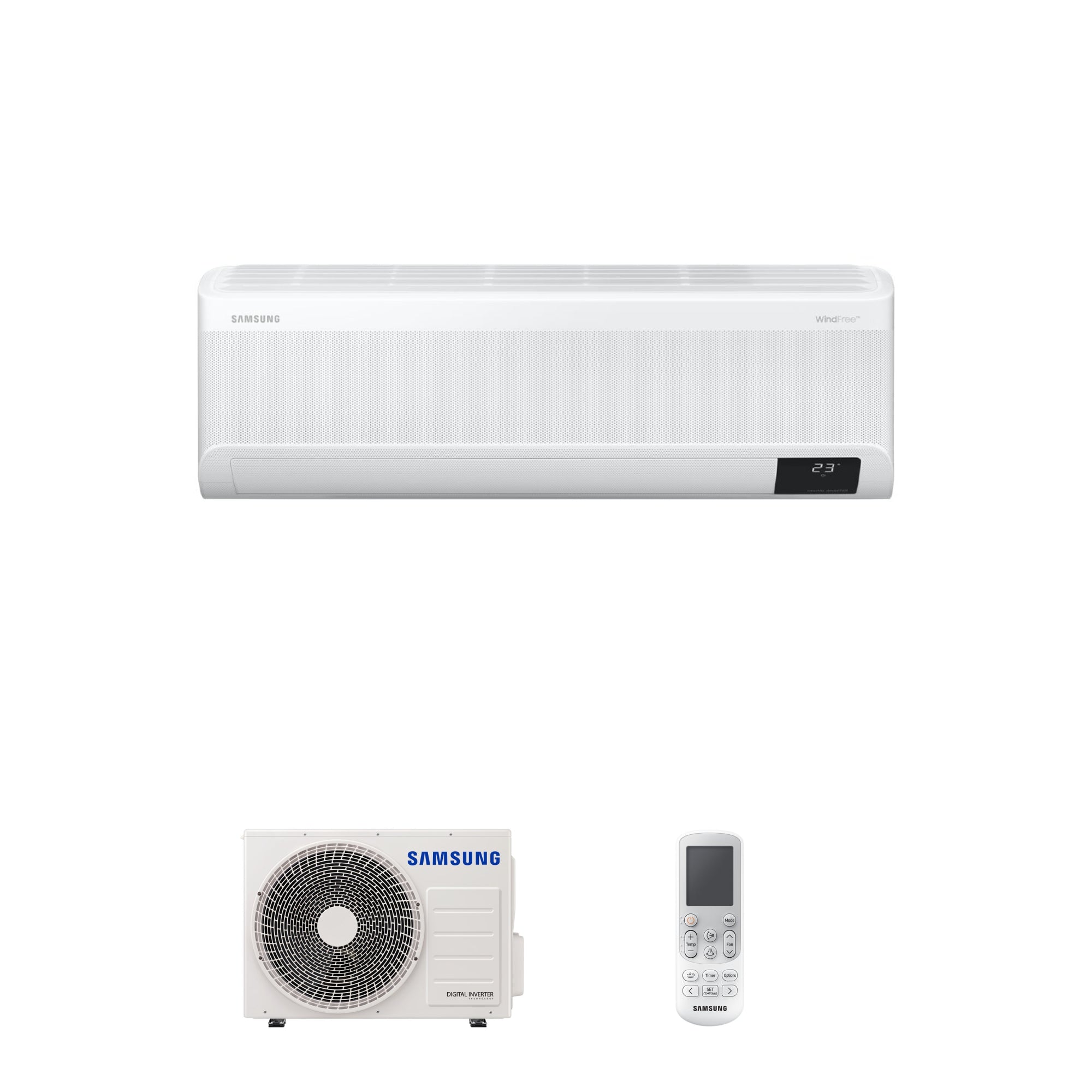 CAC 5.2kW Wall mounted high efficiency WindFree unit with wireless con ...
